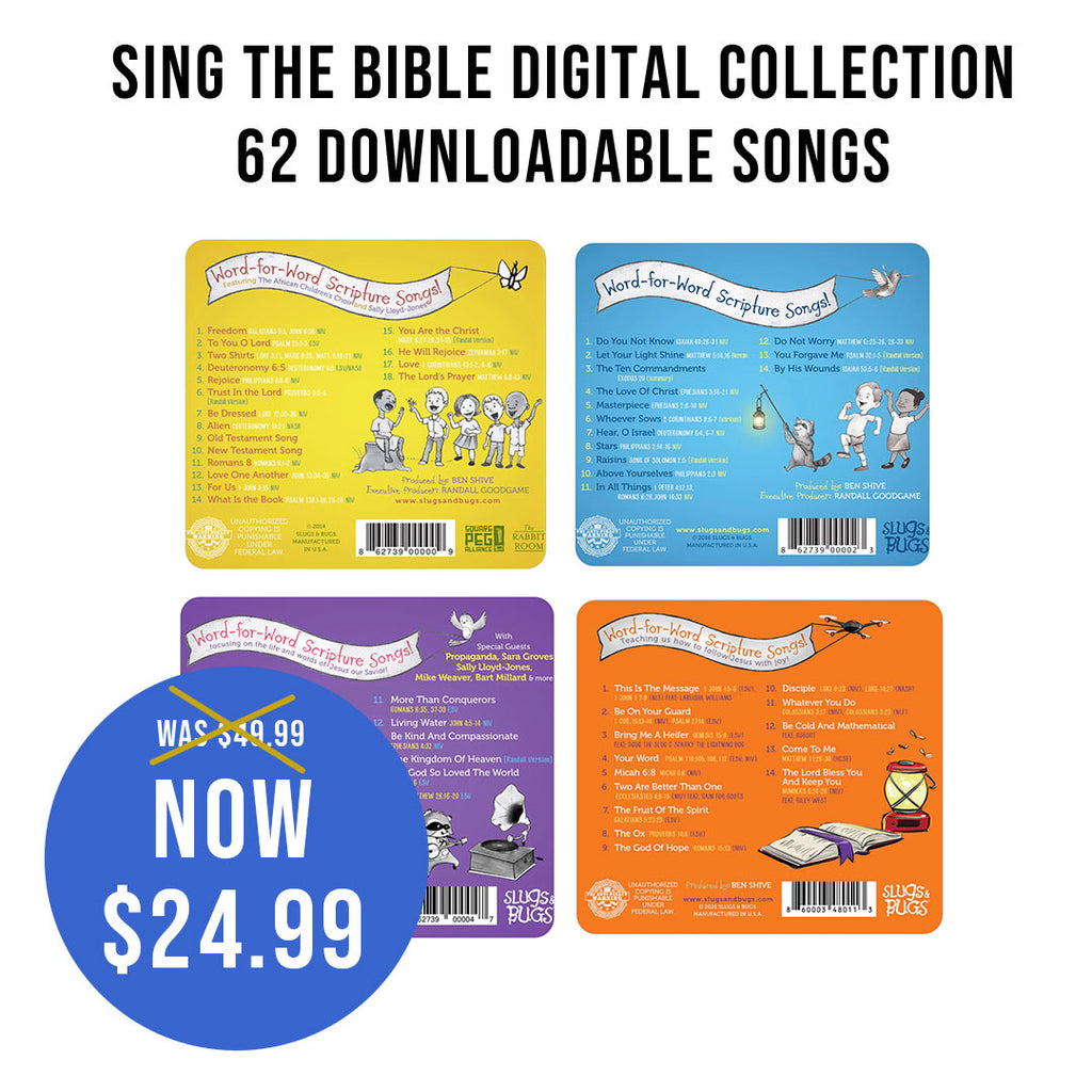 Sing the Bible Digital Audio Collection – Slugs and Bugs