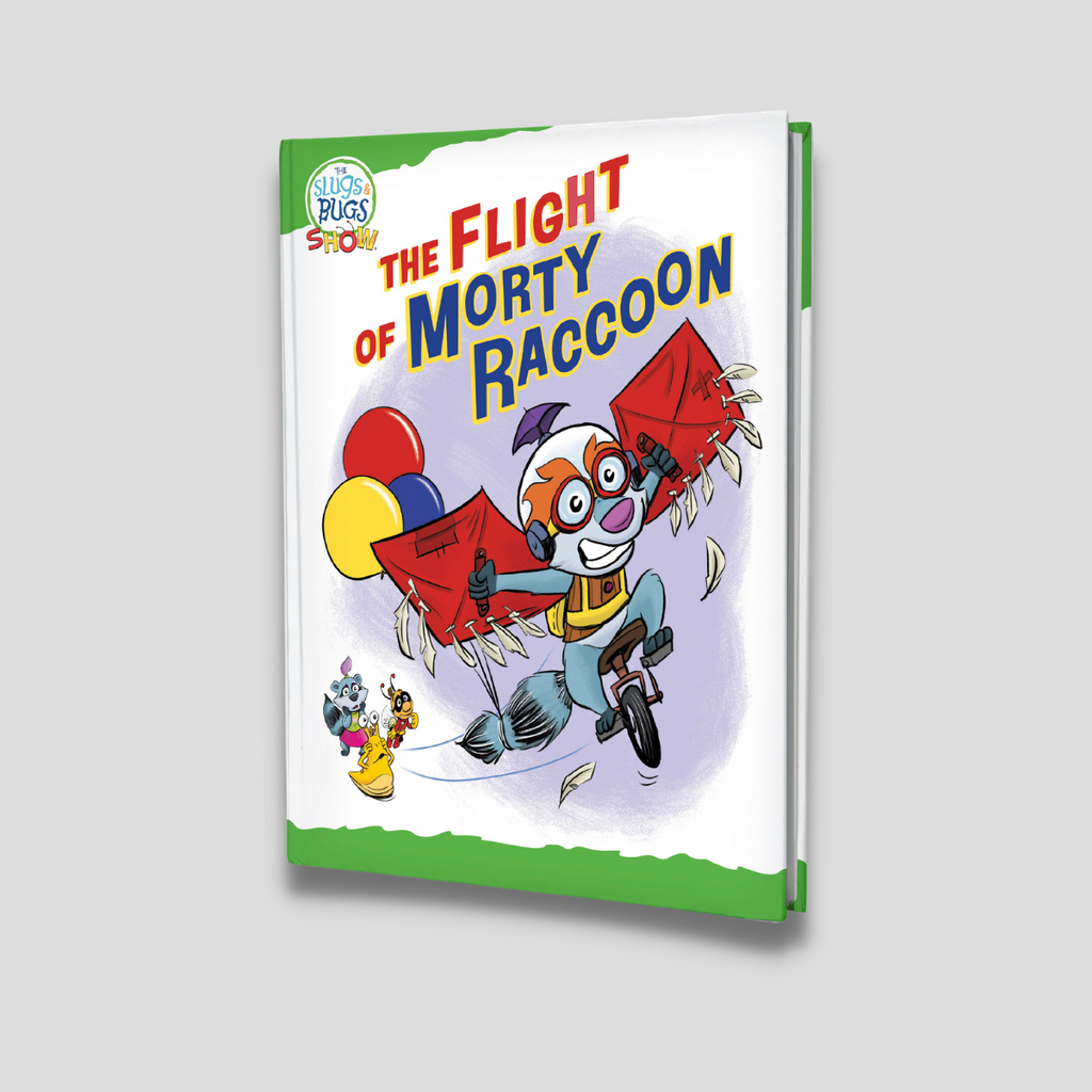 The Flight of Morty Raccoon – Slugs and Bugs